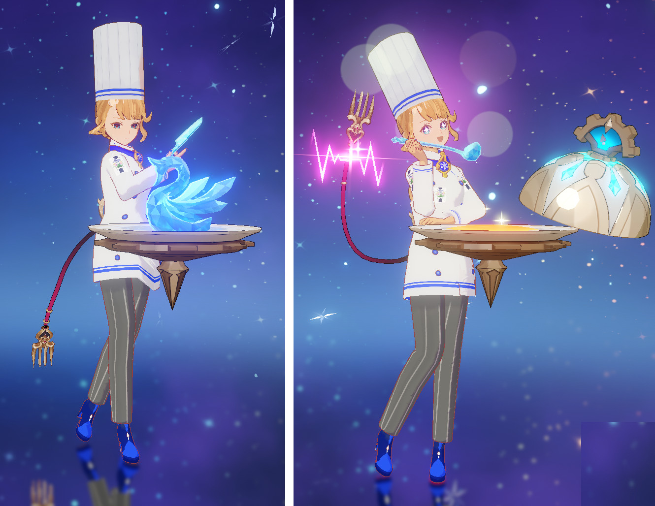 V2.0 - MasterChef Escoffier w/ Abyssal version Mod for Genshin Impact | GI Mods