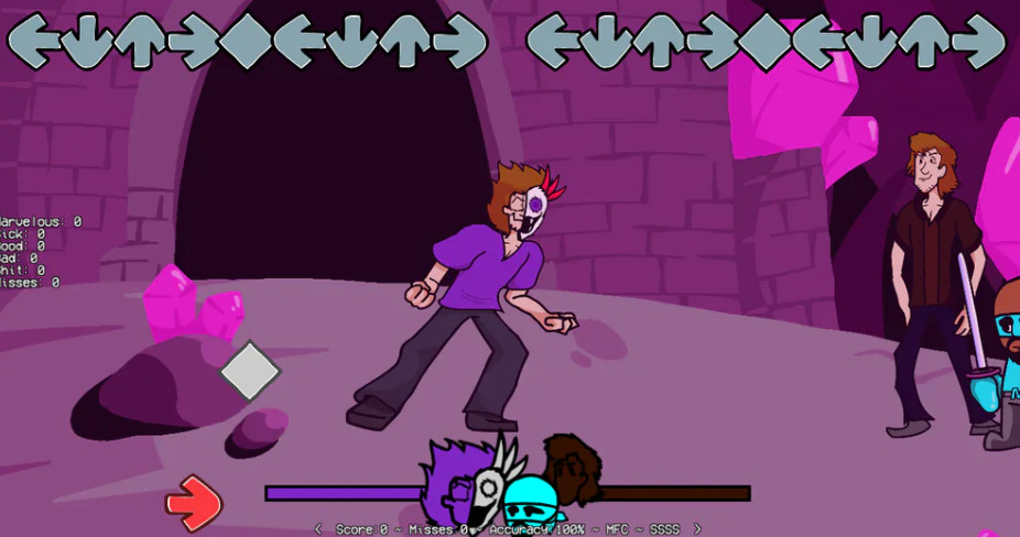 Shaggy x Matt: Through The Halls Mod for Friday Night Funkin' | FNF Mods
