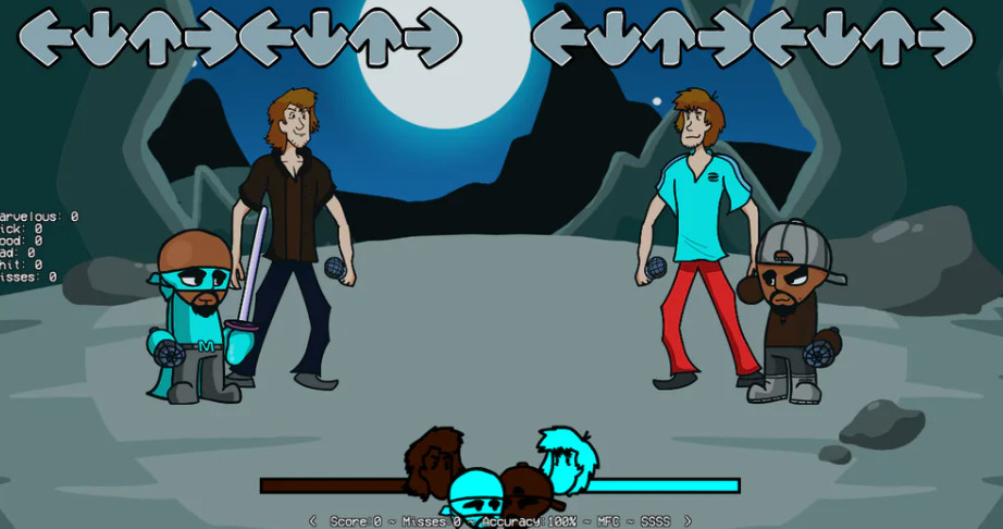 Shaggy x Matt: Through The Halls Mod for Friday Night Funkin' | FNF Mods
