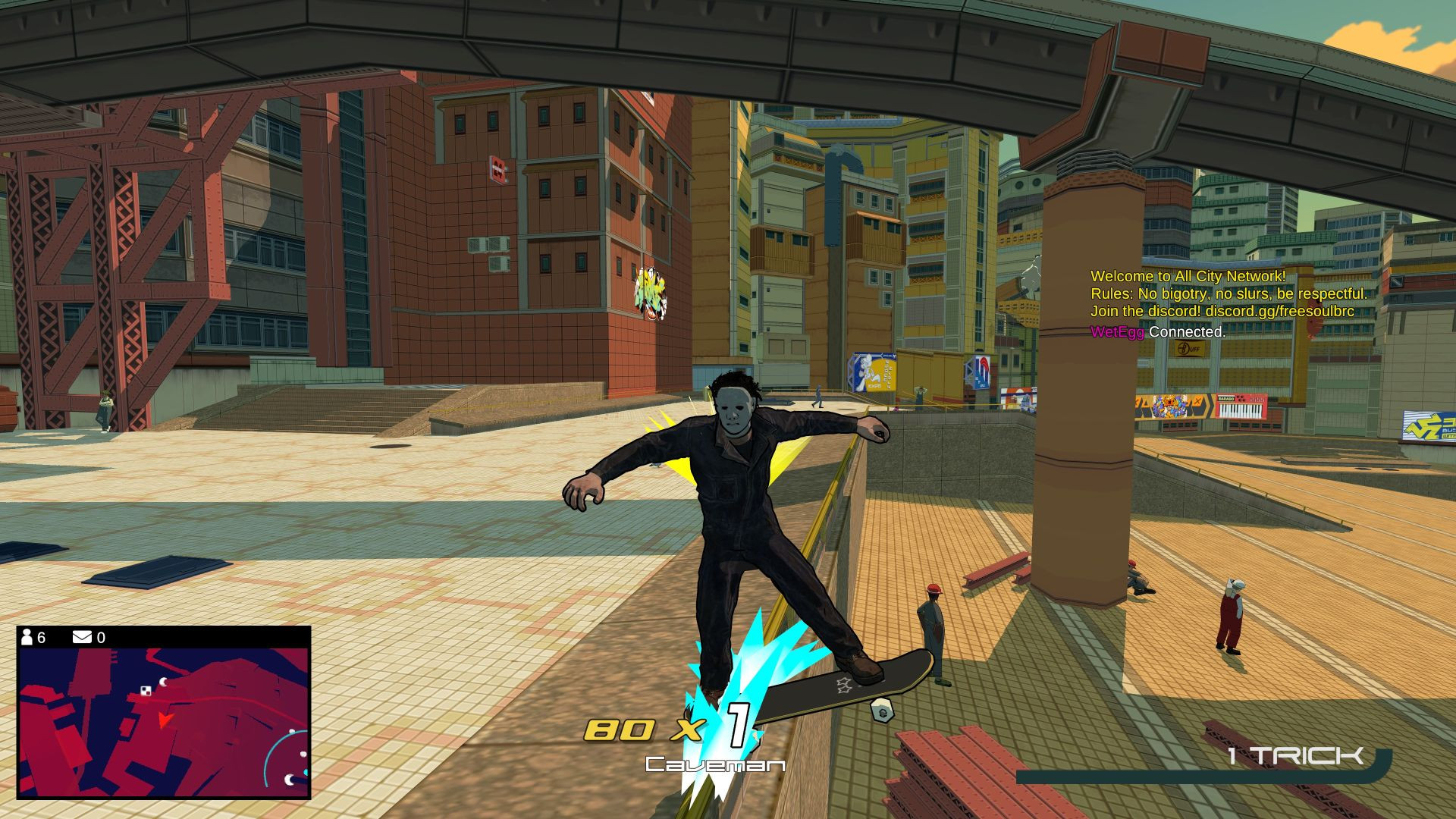 Michael Myers (DBD) Mod for Bomb Rush Cyberfunk | BRC Mods