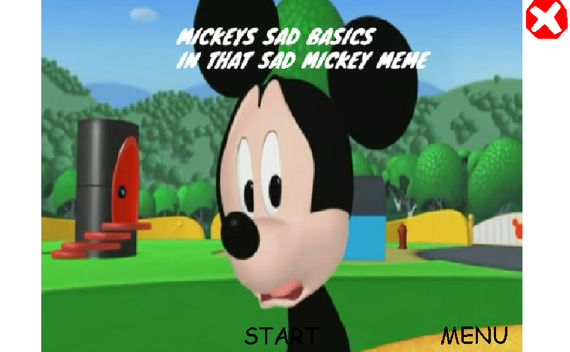 Mickey's Sad Basics in That One Sad Mickey Meme Mod for Baldi's Basics ...