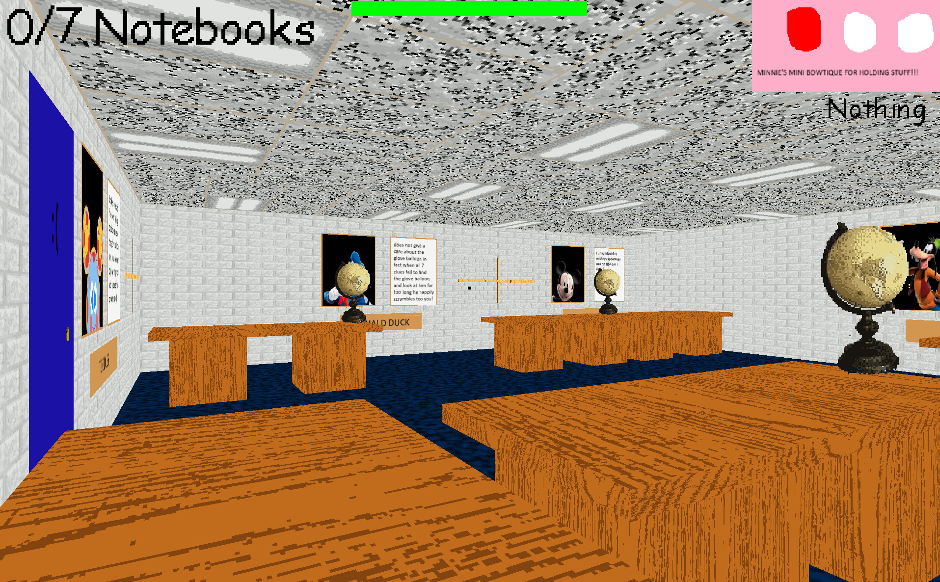 Mickey's Sad Basics in That One Sad Mickey Meme Mod for Baldi's Basics ...