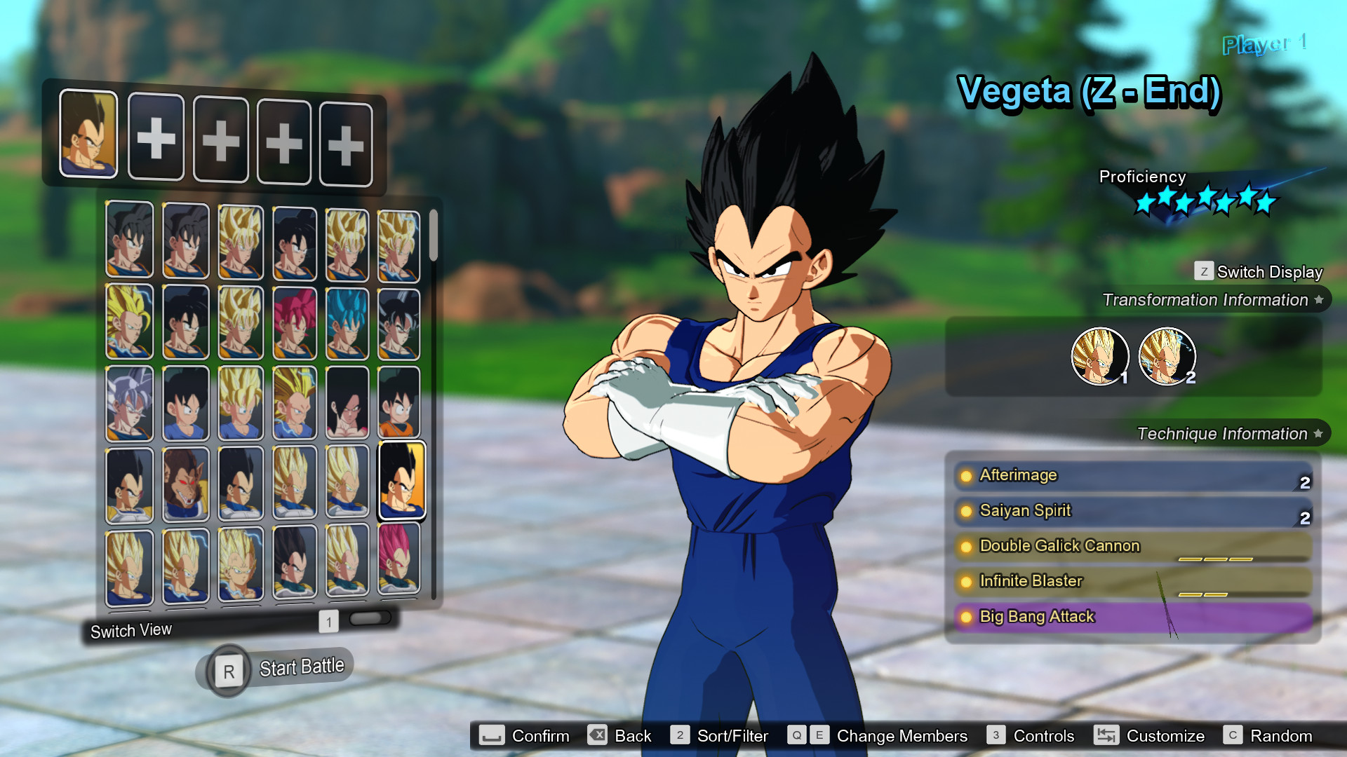 Vegeta Super's face for Early-Z-End (Replacer) Mod for Dragon Ball ...