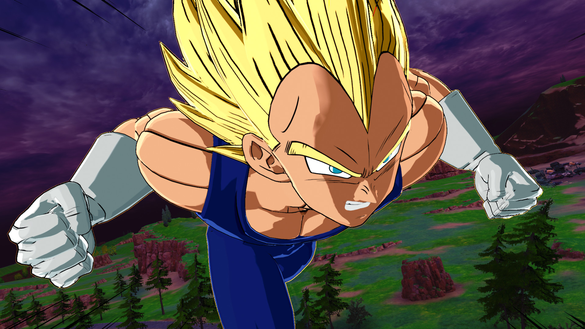 Vegeta Super's face for Early-Z-End (Replacer) Mod for Dragon Ball: Sparking! ZERO | DBSZ Mods