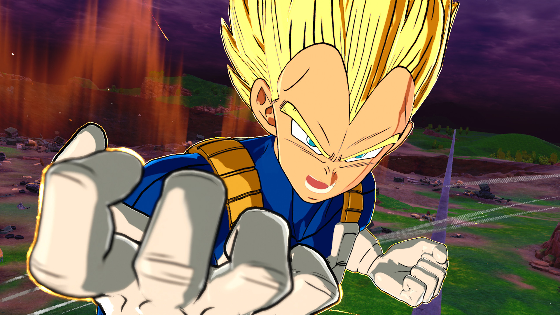 Vegeta Super's face for Early-Z-End (Replacer) Mod for Dragon Ball: Sparking! ZERO | DBSZ Mods