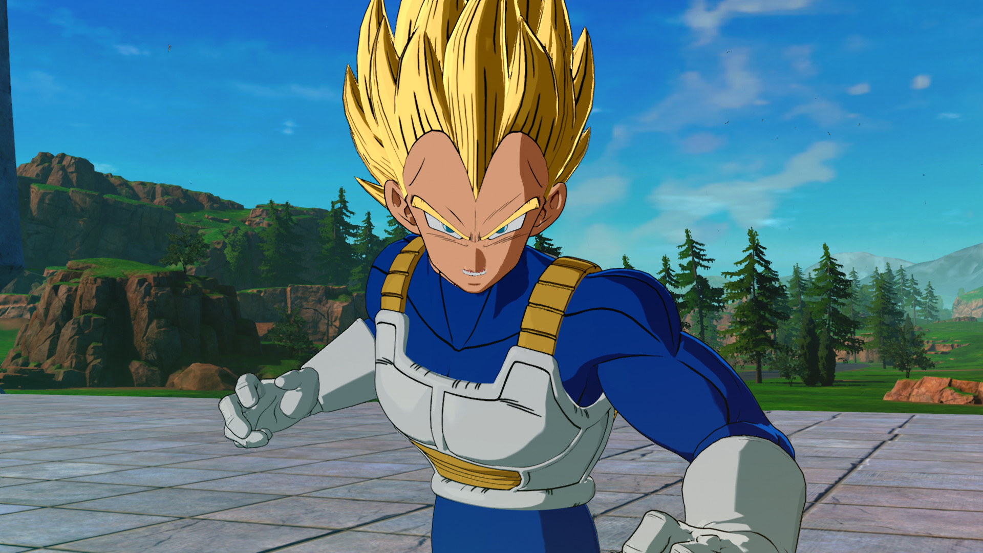 Vegeta Super's face for Early-Z-End (Replacer) Mod for Dragon Ball: Sparking! ZERO | DBSZ Mods