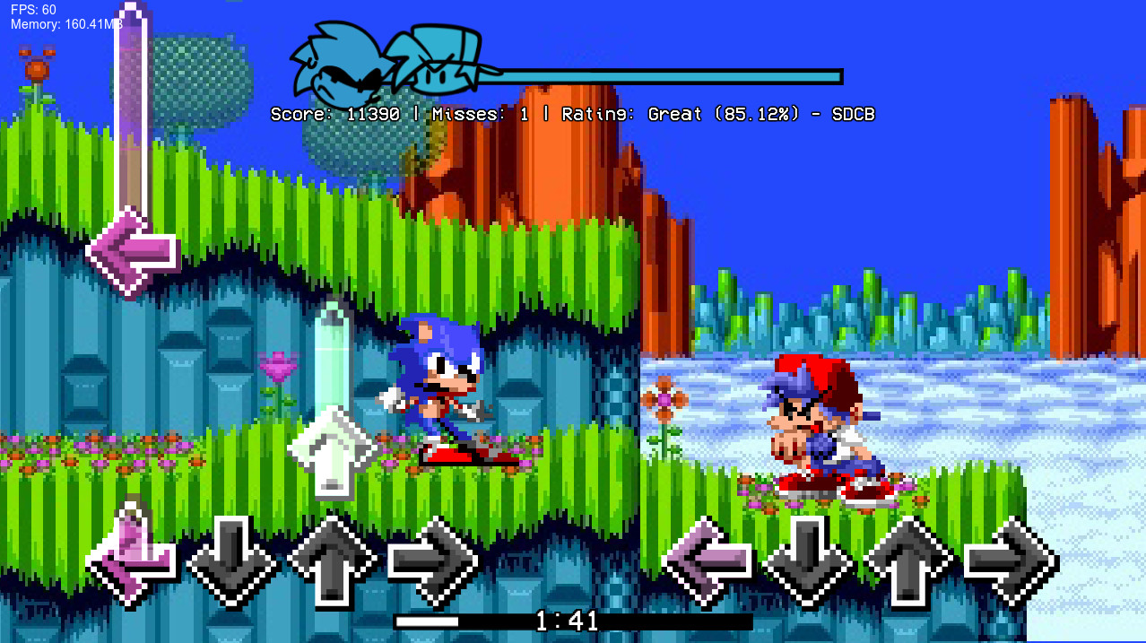 Playable Genesis (3 Acts) Mod for Friday Night Funkin' | FNF Mods