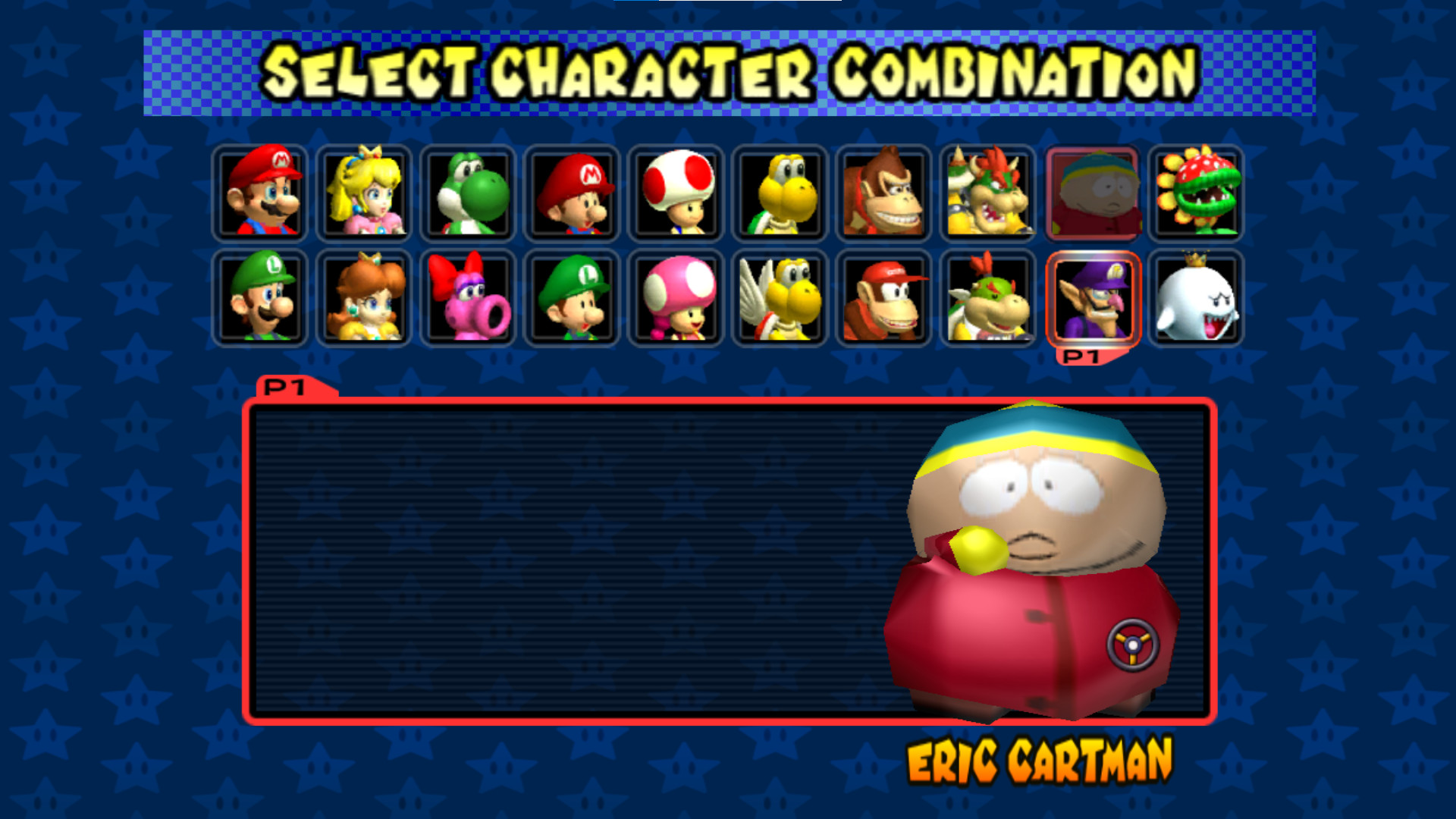 Eric Cartman Mod for Mario Kart: Double Dash!! | MKDD Mods
