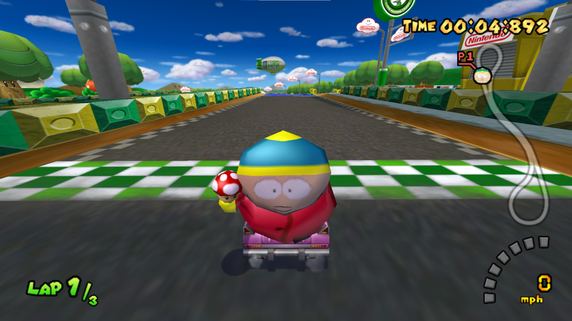 Eric Cartman Mod for Mario Kart: Double Dash!! | MKDD Mods