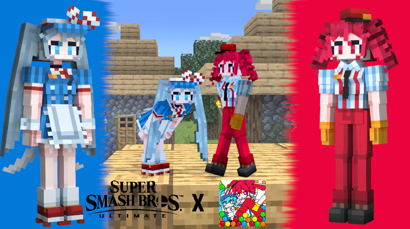 Mesmerizer Miku and Teto Mod for Super Smash Bros. Ultimate | SSBU Mods