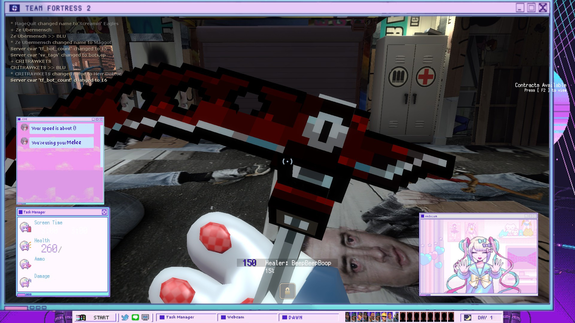 PG3D anime scythe Mod for Team Fortress 2 | TF2 Mods