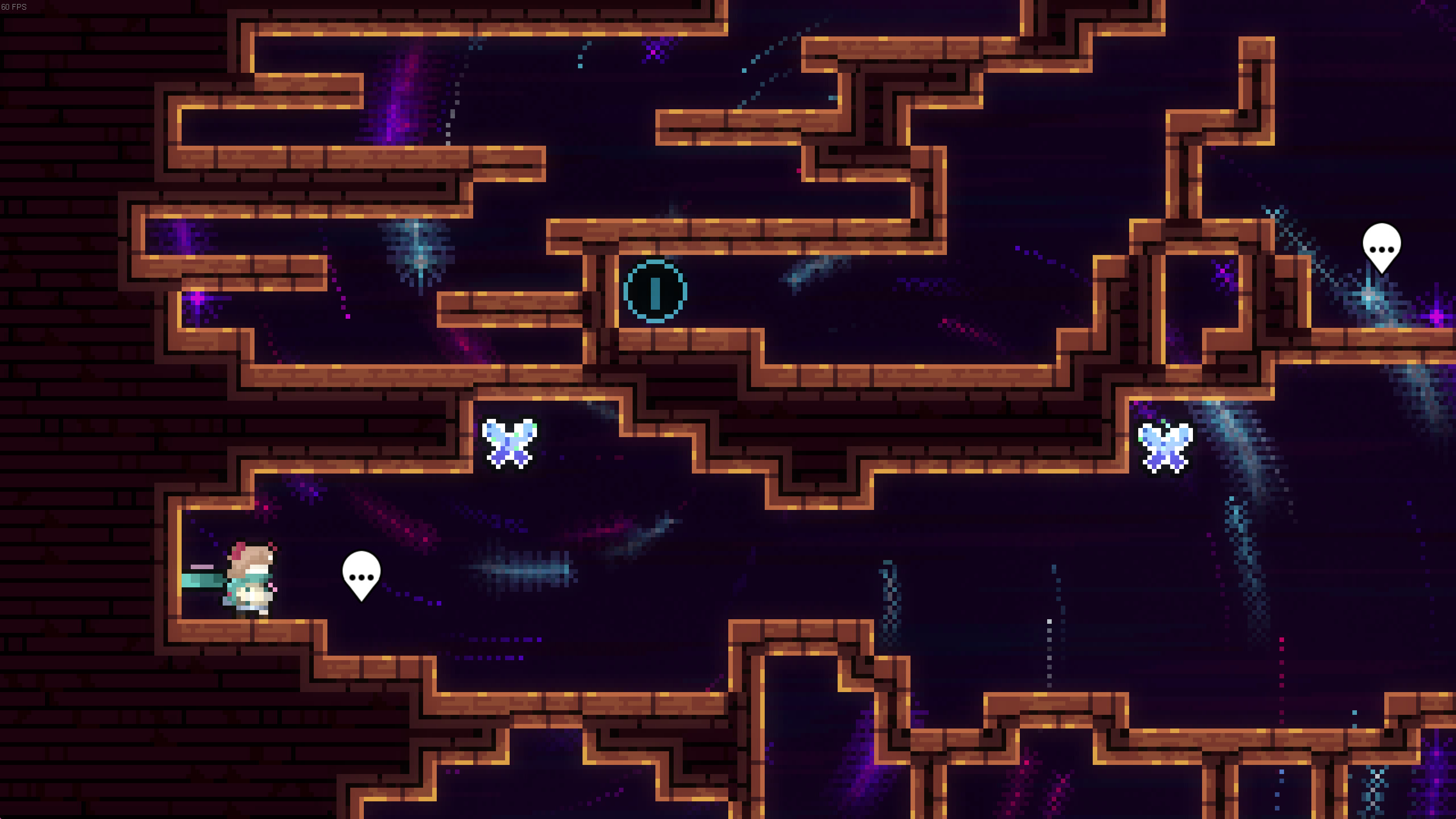 periwinkle room 1 if it were 3 times as long Mod for Celeste | Celeste Mods