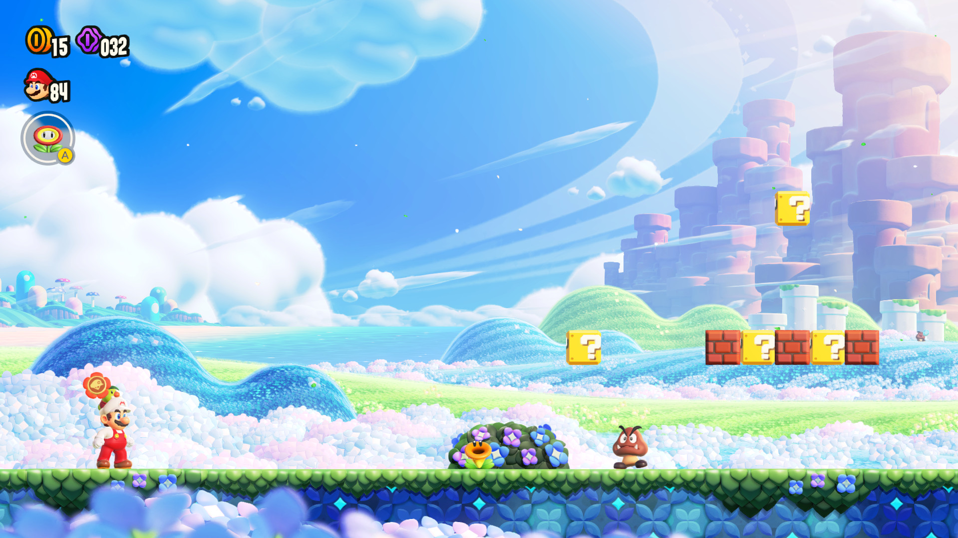 Custom Level: Super Mario Bros. 1-1 Mod for Super Mario Bros. Wonder ...