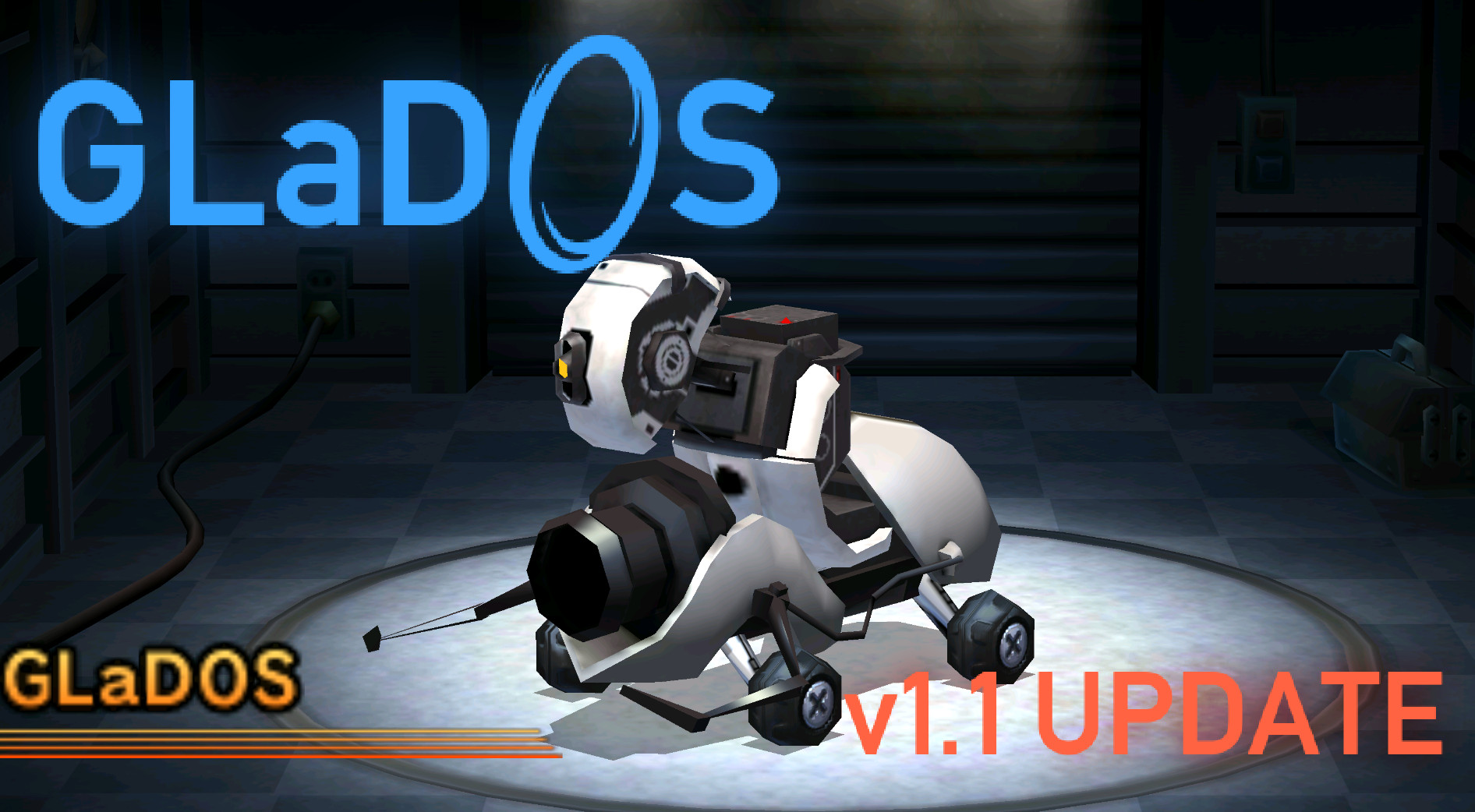 GLaDOS (Portal) Mod for Mario Kart 7 | MK7 Mods