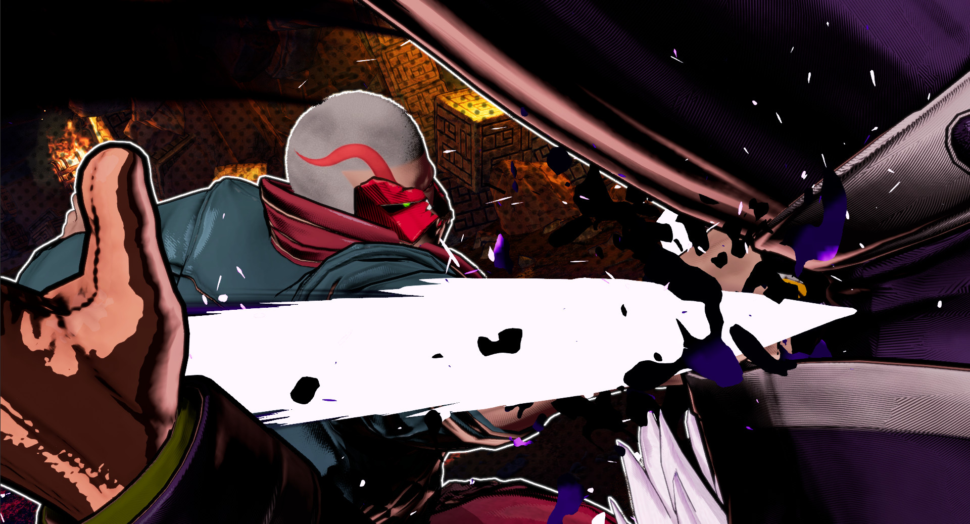 Half Masked Vox Mod for Fatal Fury: City of the Wolves | COTW Mods