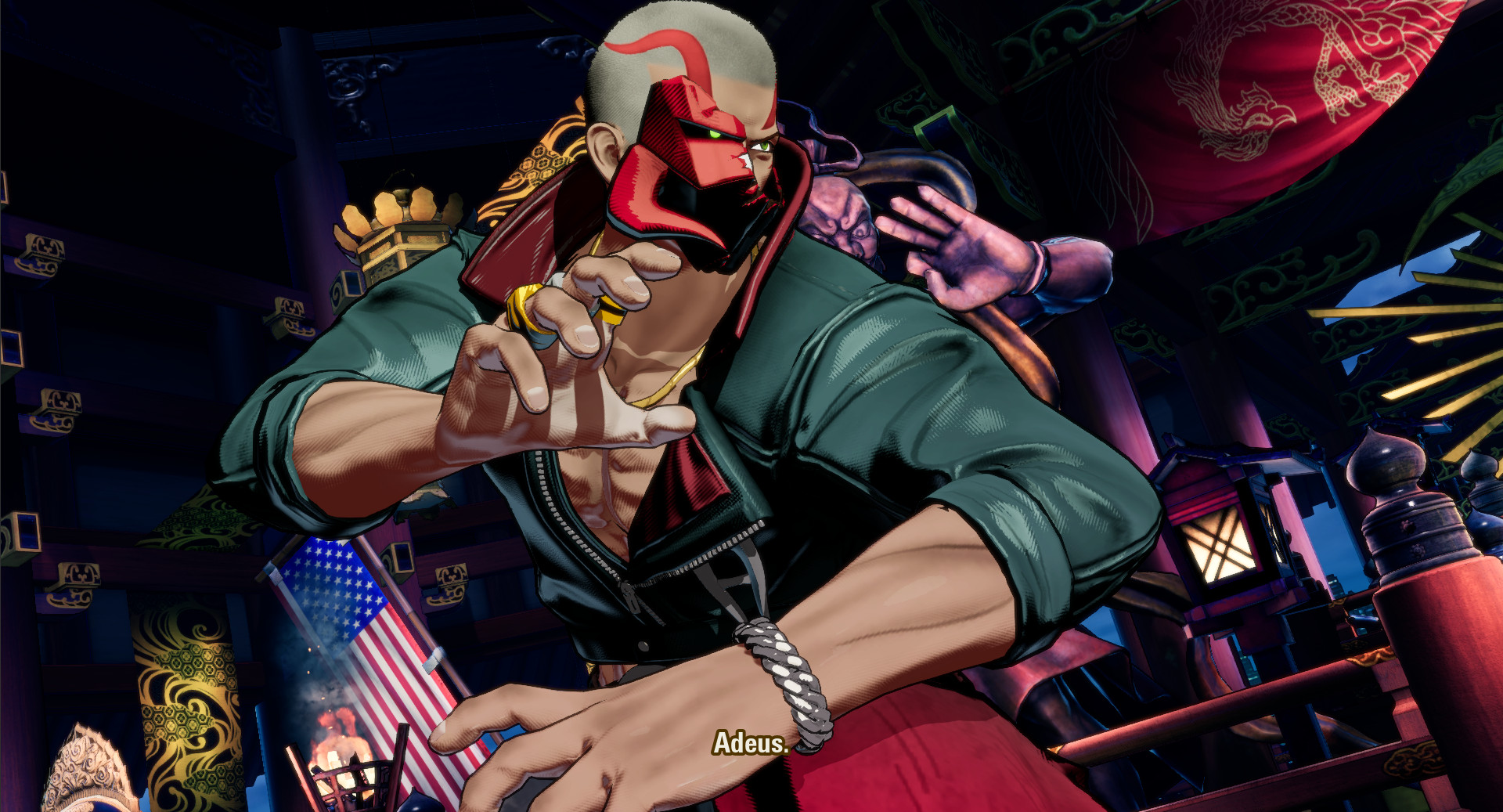 Half Masked Vox Mod for Fatal Fury: City of the Wolves | COTW Mods