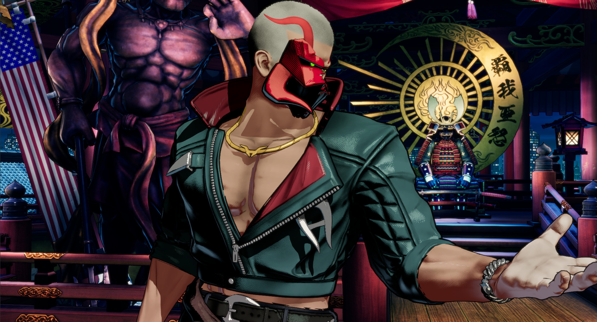Half Masked Vox Mod for Fatal Fury: City of the Wolves | COTW Mods