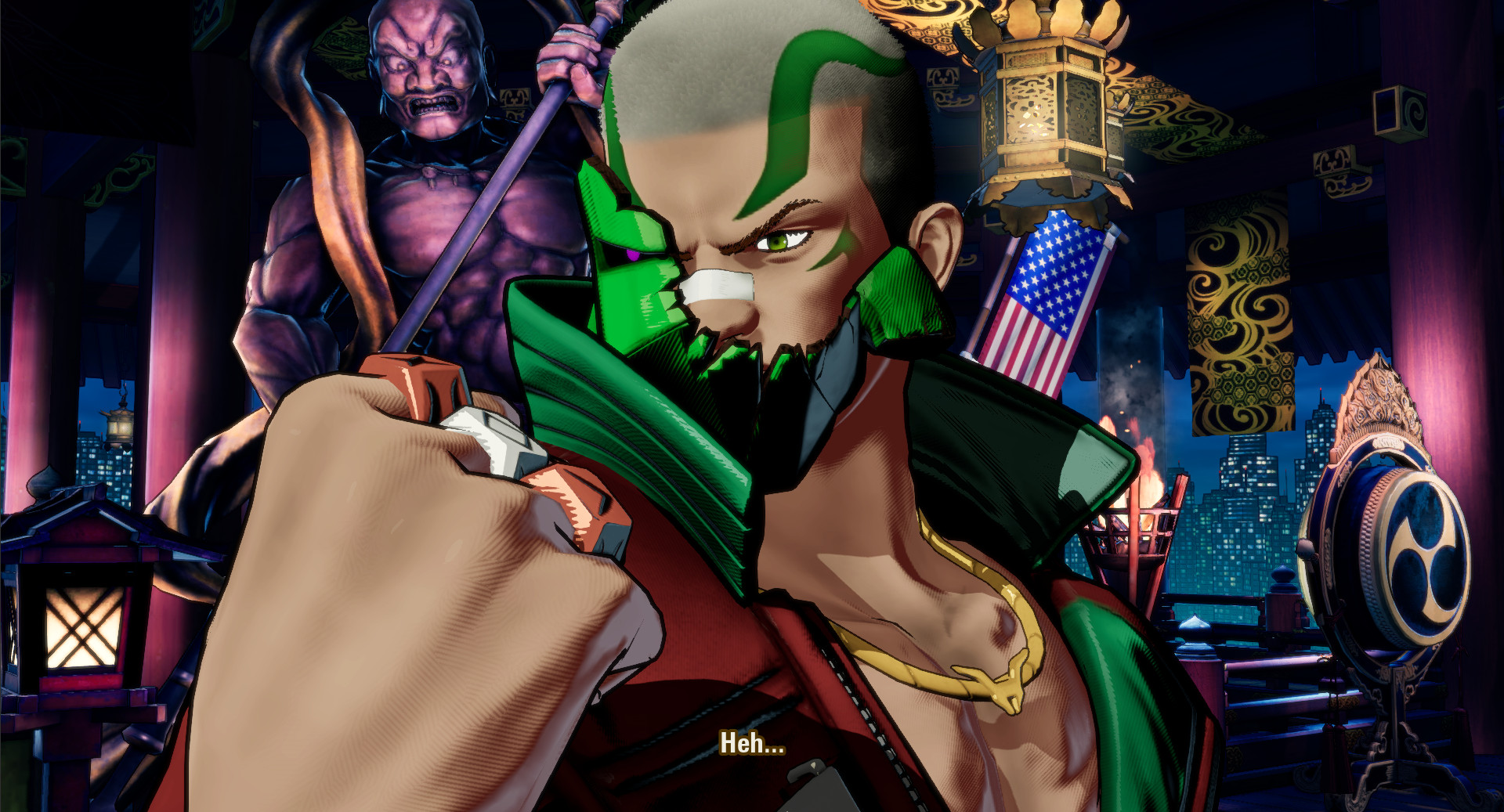 Half Masked Vox Mod for Fatal Fury: City of the Wolves | COTW Mods
