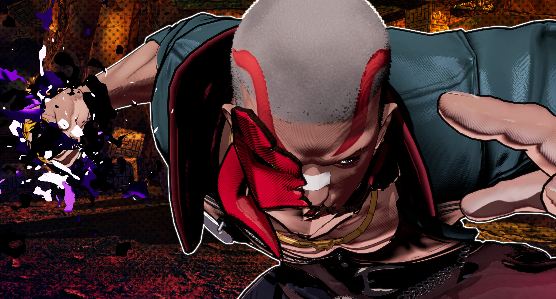 Half Masked Vox Mod for Fatal Fury: City of the Wolves | COTW Mods