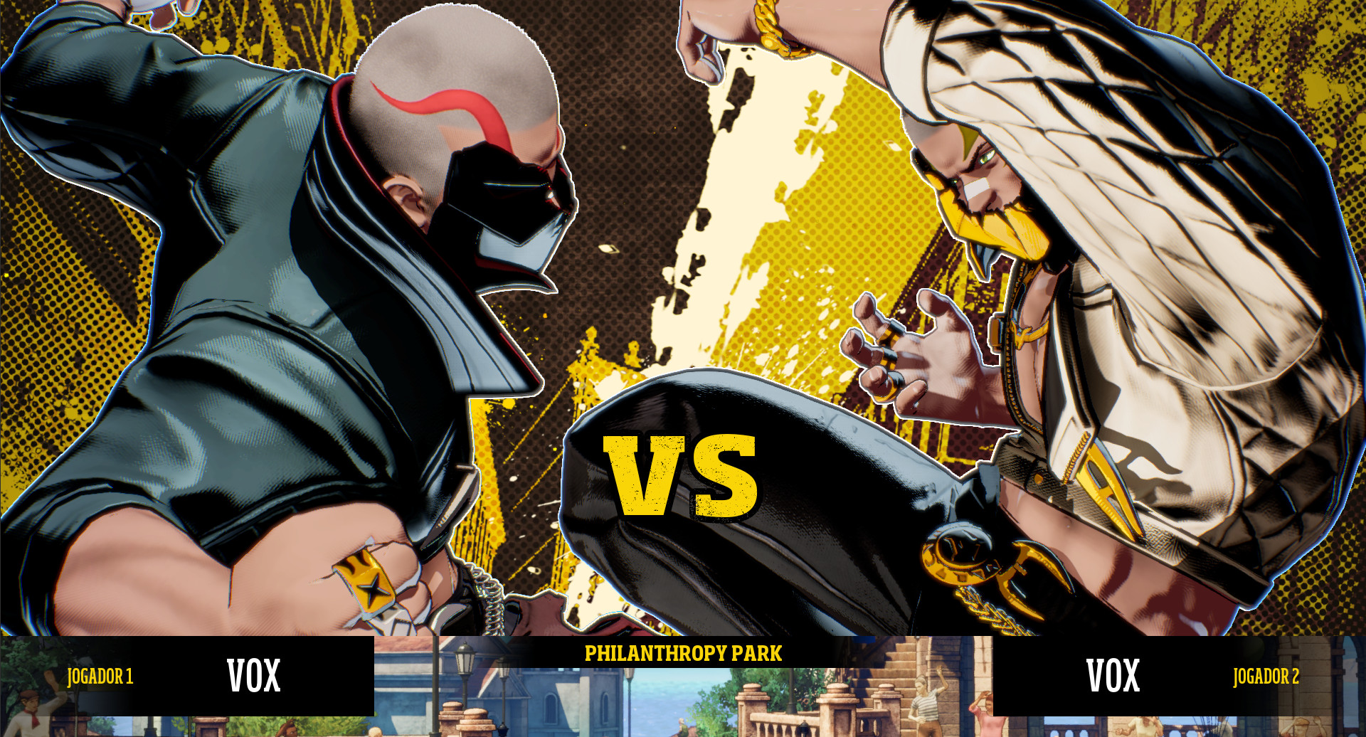Half Masked Vox Mod for Fatal Fury: City of the Wolves | COTW Mods
