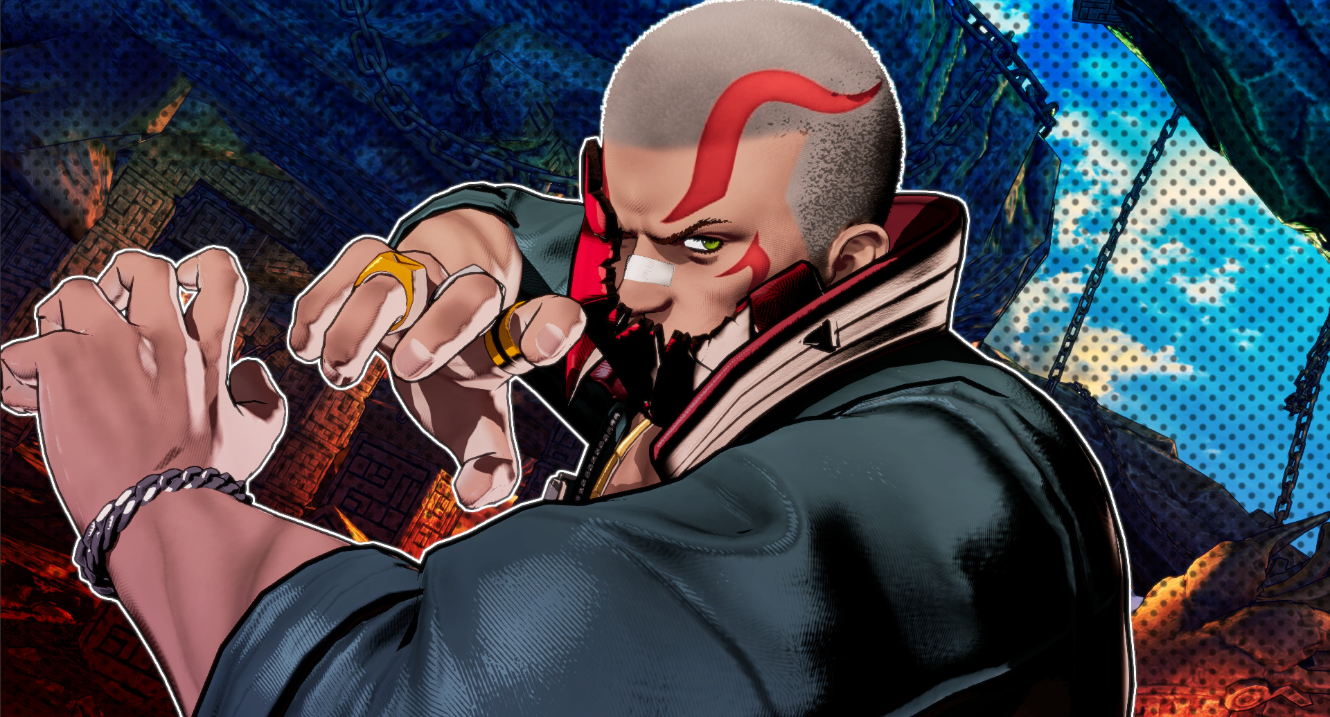 Half Masked Vox Mod for Fatal Fury: City of the Wolves | COTW Mods