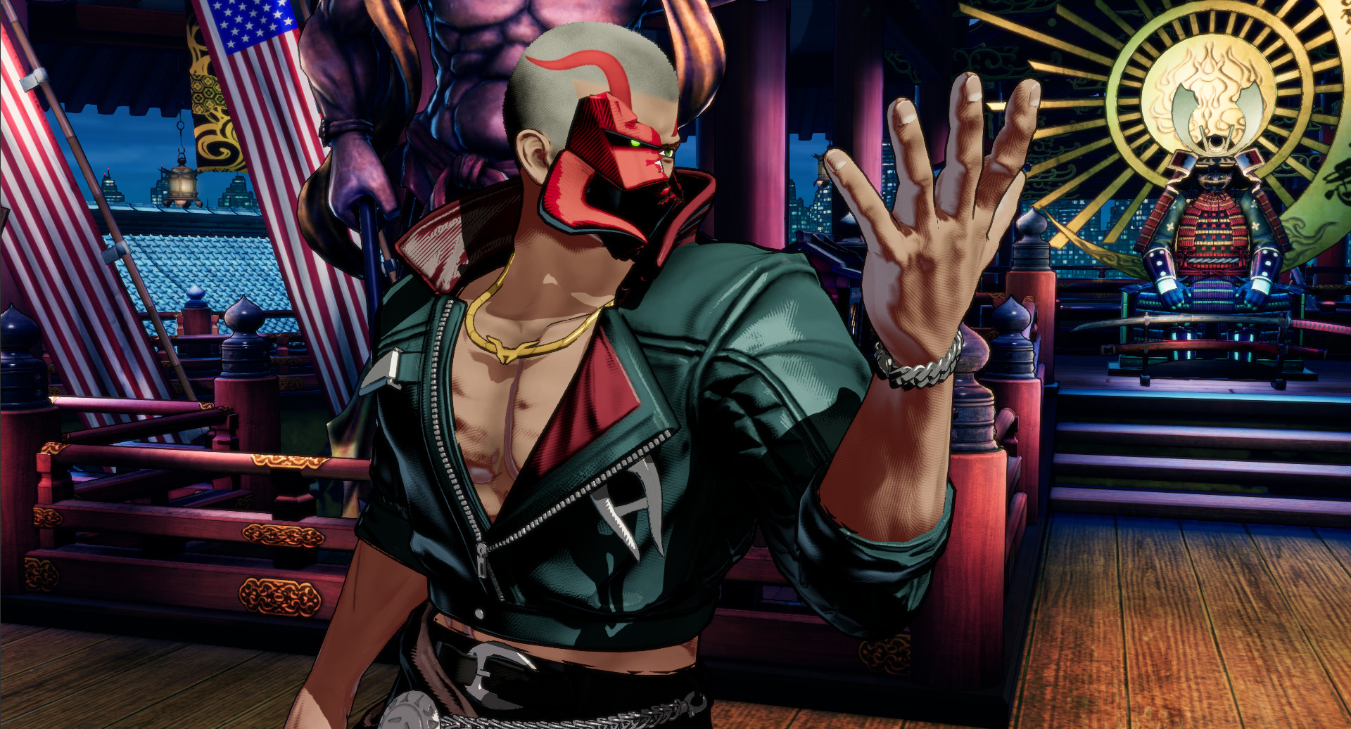 Half Masked Vox Mod for Fatal Fury: City of the Wolves | COTW Mods