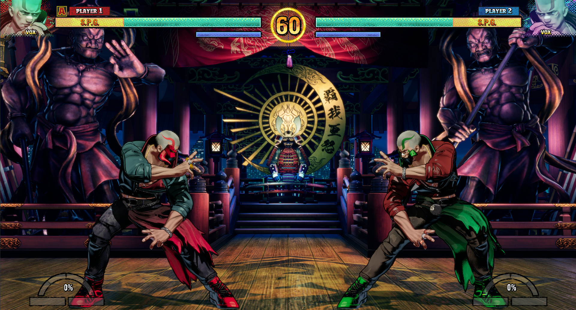 Half Masked Vox Mod for Fatal Fury: City of the Wolves | COTW Mods