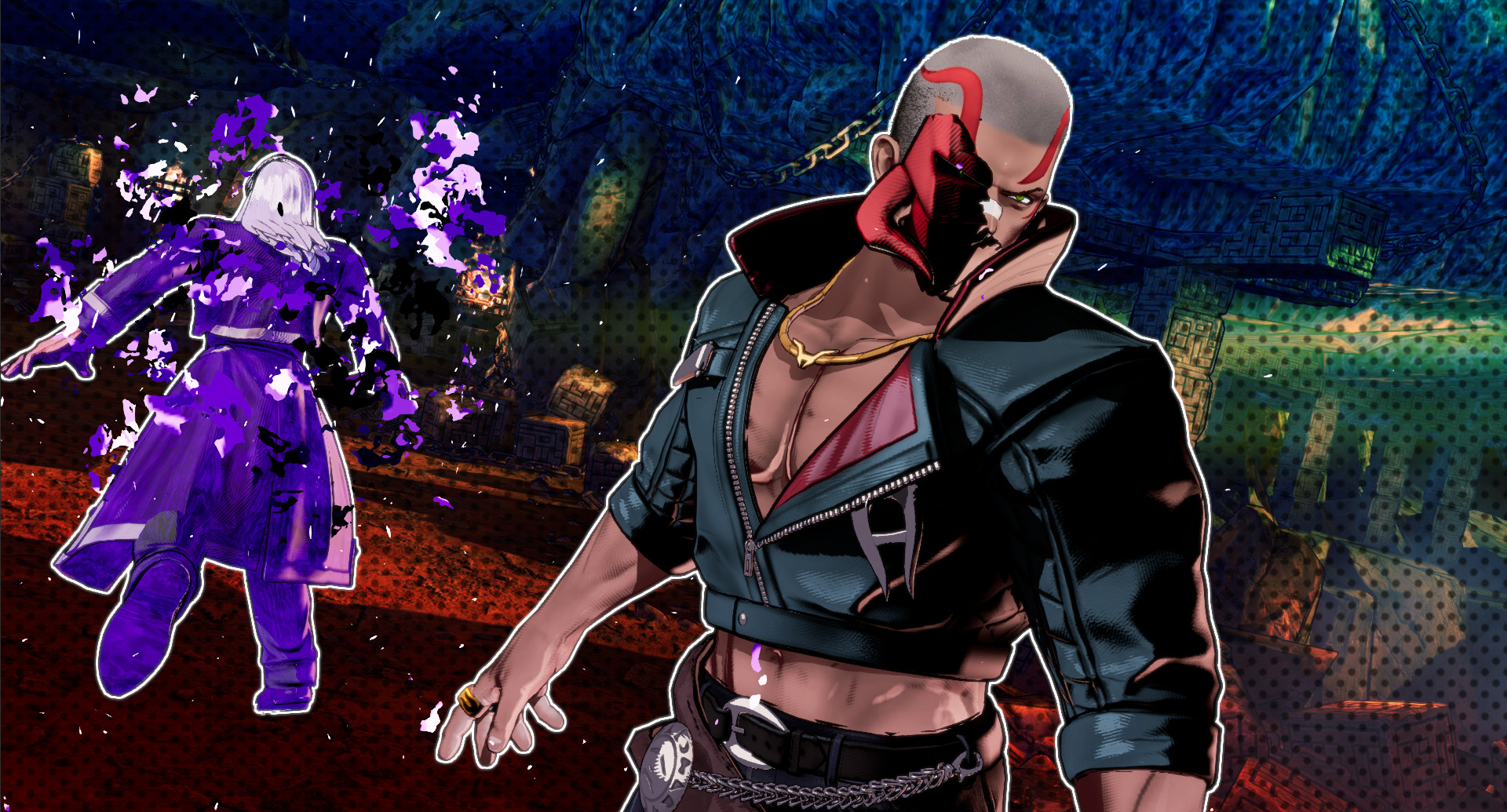 Half Masked Vox Mod for Fatal Fury: City of the Wolves | COTW Mods