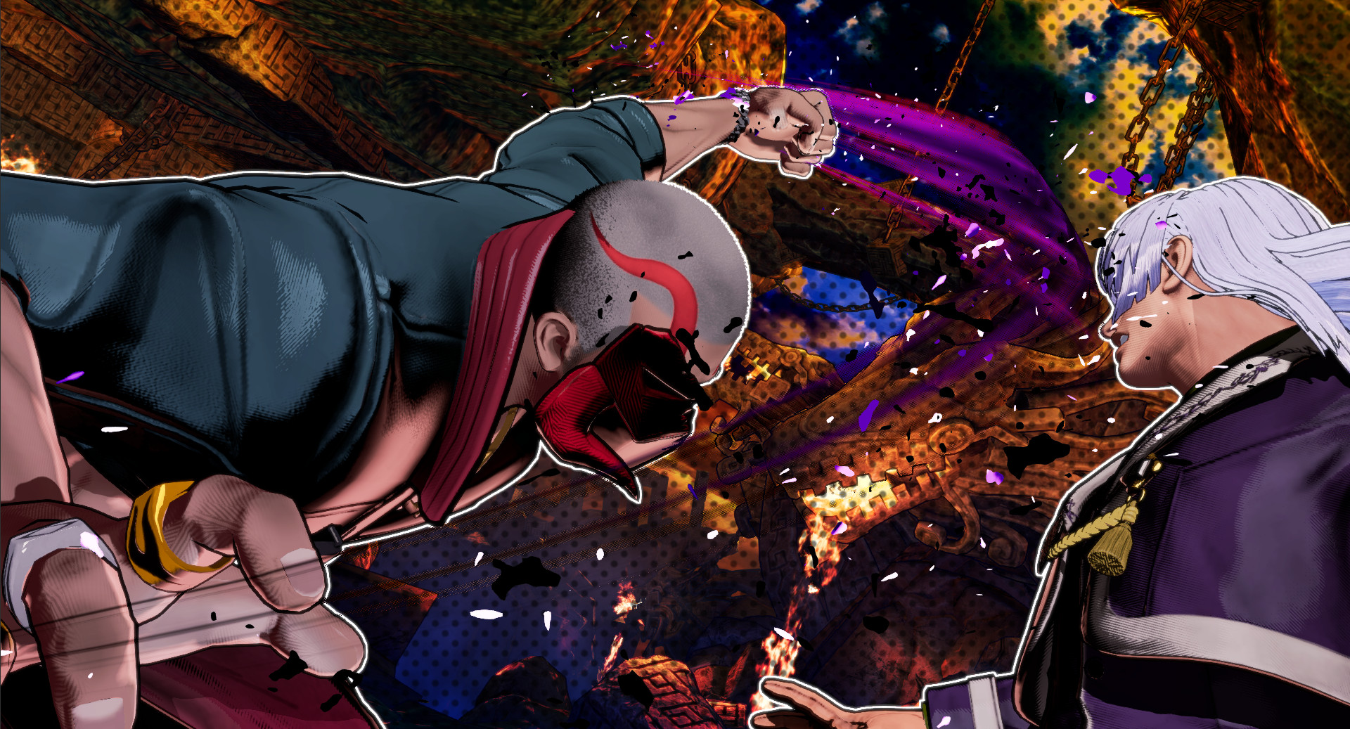 Half Masked Vox Mod for Fatal Fury: City of the Wolves | COTW Mods