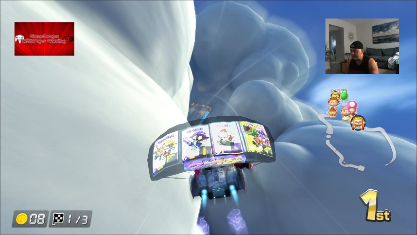 Custom Splatoon Trading Cards Glider mod MK8D Mod for Mario Kart 8 ...