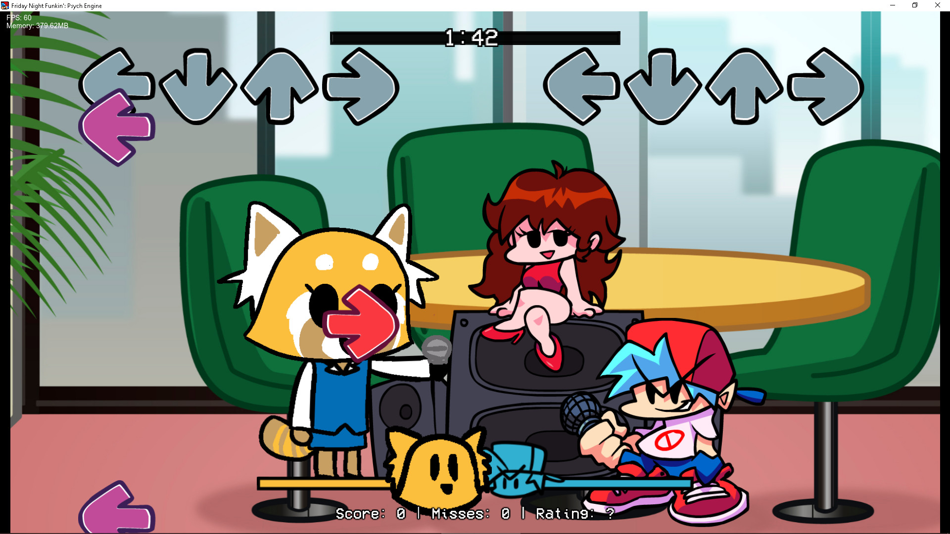 another aggretsuko mod Mod for Friday Night Funkin' | FNF Mods