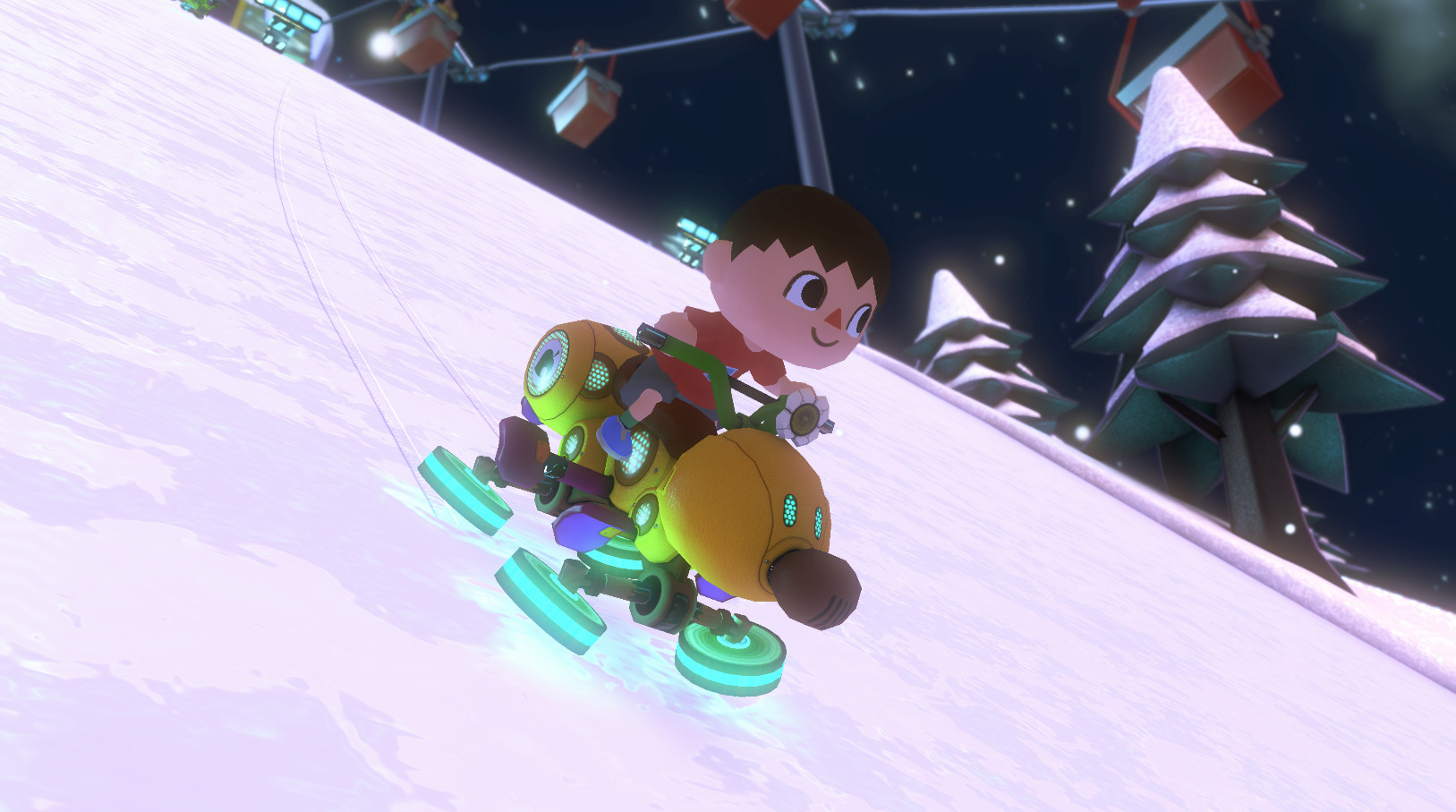 Villager (Smash Bros. Design Port) Mod for Mario Kart 8 Deluxe | MK8D Mods