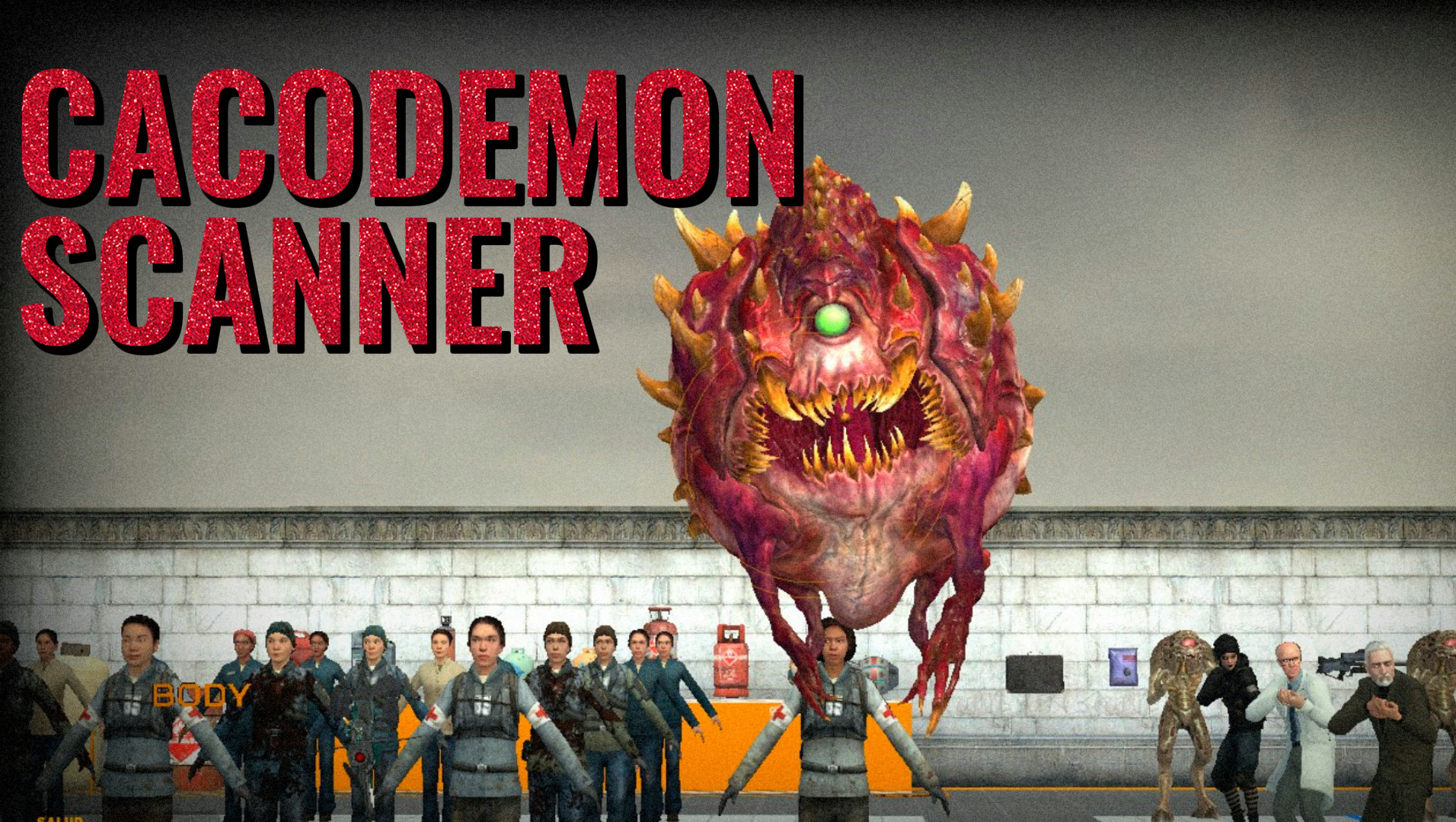 Cacodemon Scanner Mod for Half-Life 2 | HL2 Mods