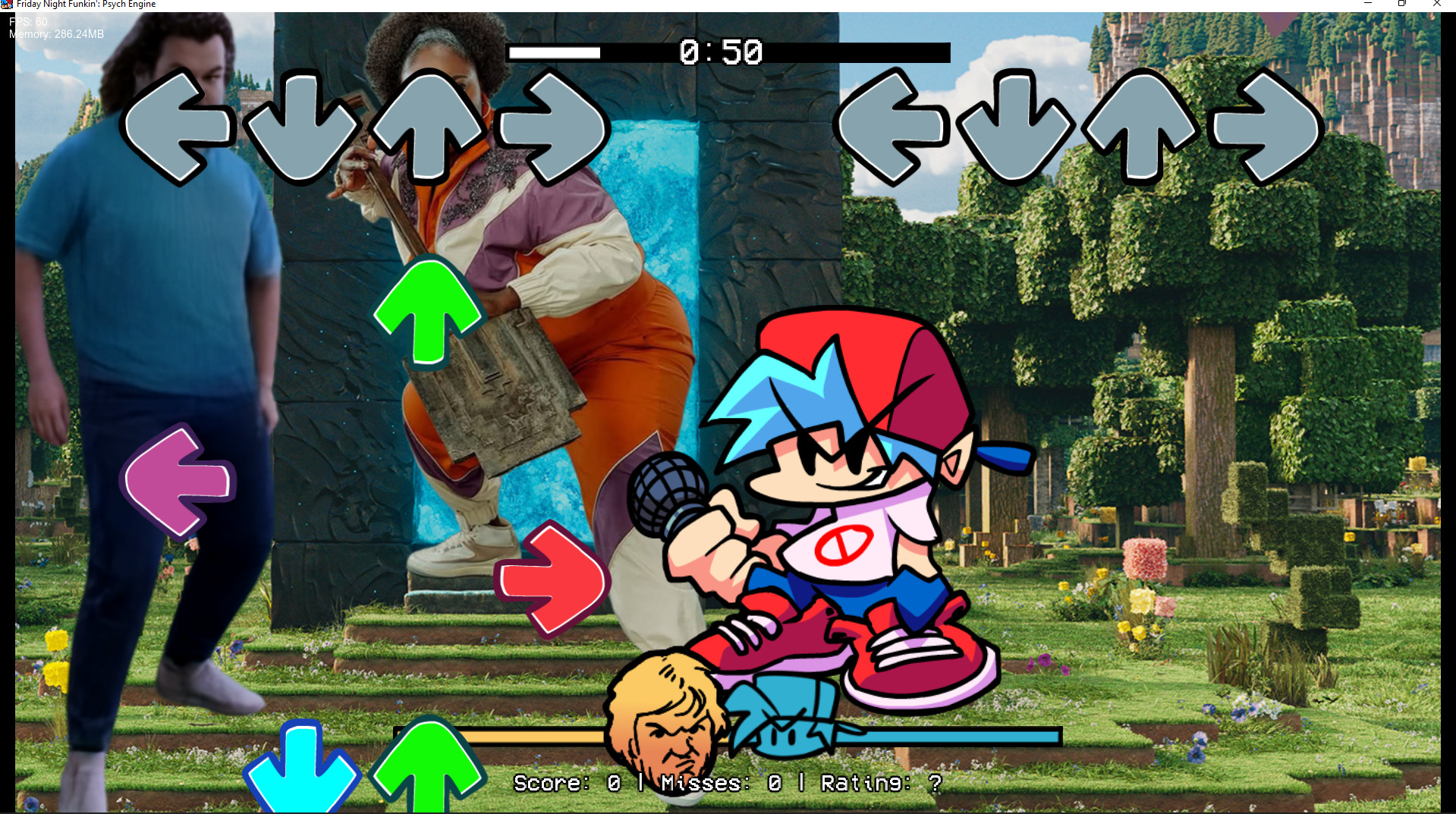 FNF Vs JackBlack Steve Mod for Friday Night Funkin' | FNF Mods