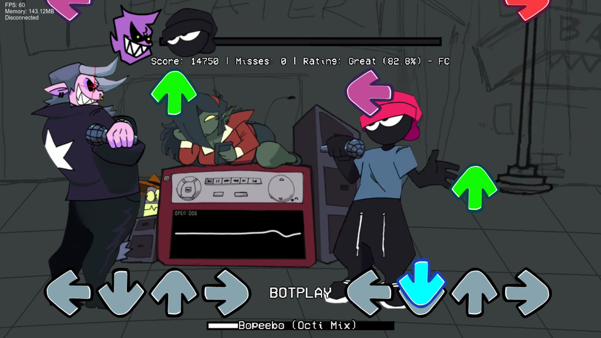 FNF Week 1 [Octi Mix] + Bonus Mod for Friday Night Funkin' | FNF Mods