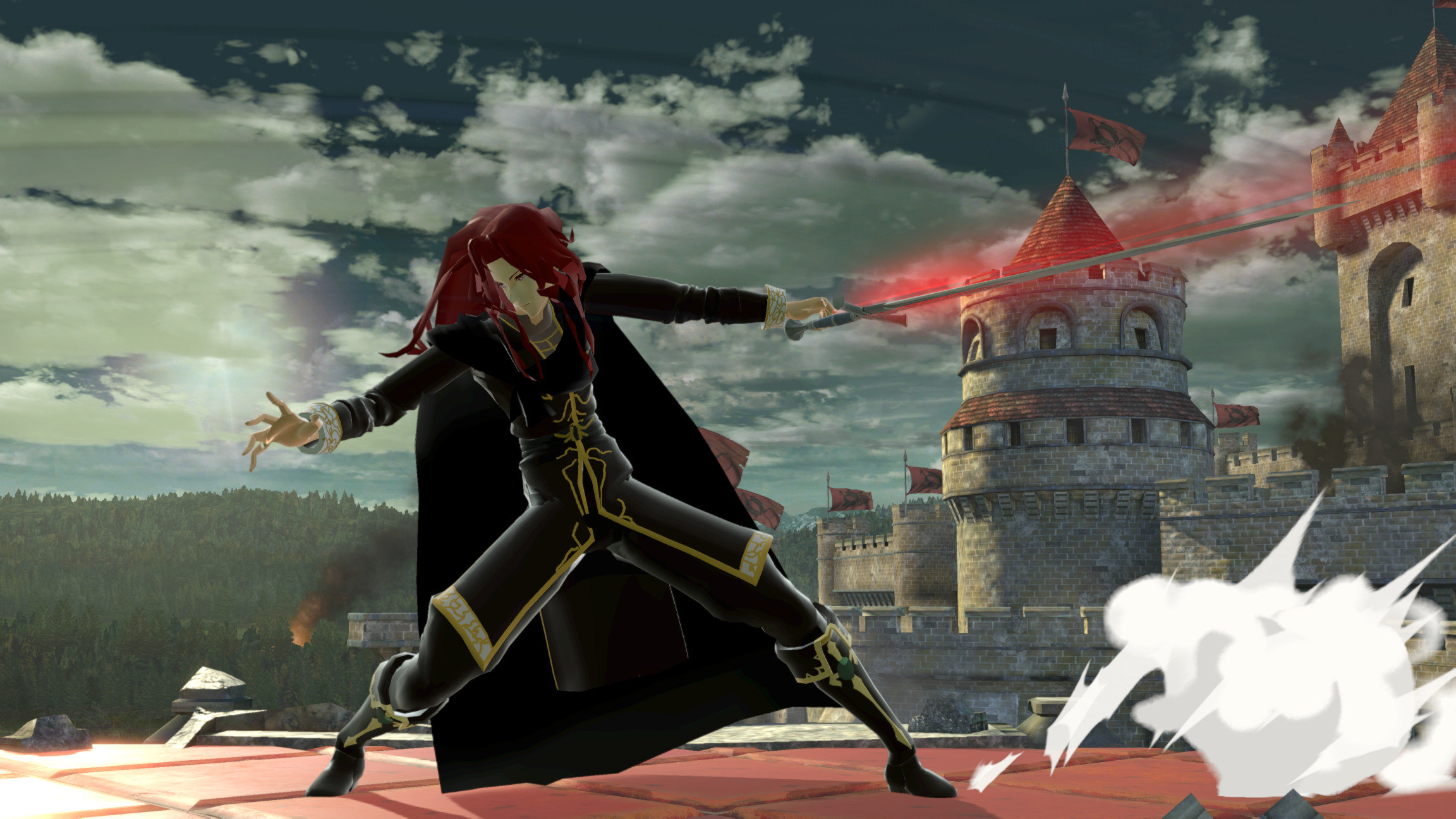 Arvis (Fire Emblem) over Sephiroth Mod for Super Smash Bros. Ultimate ...