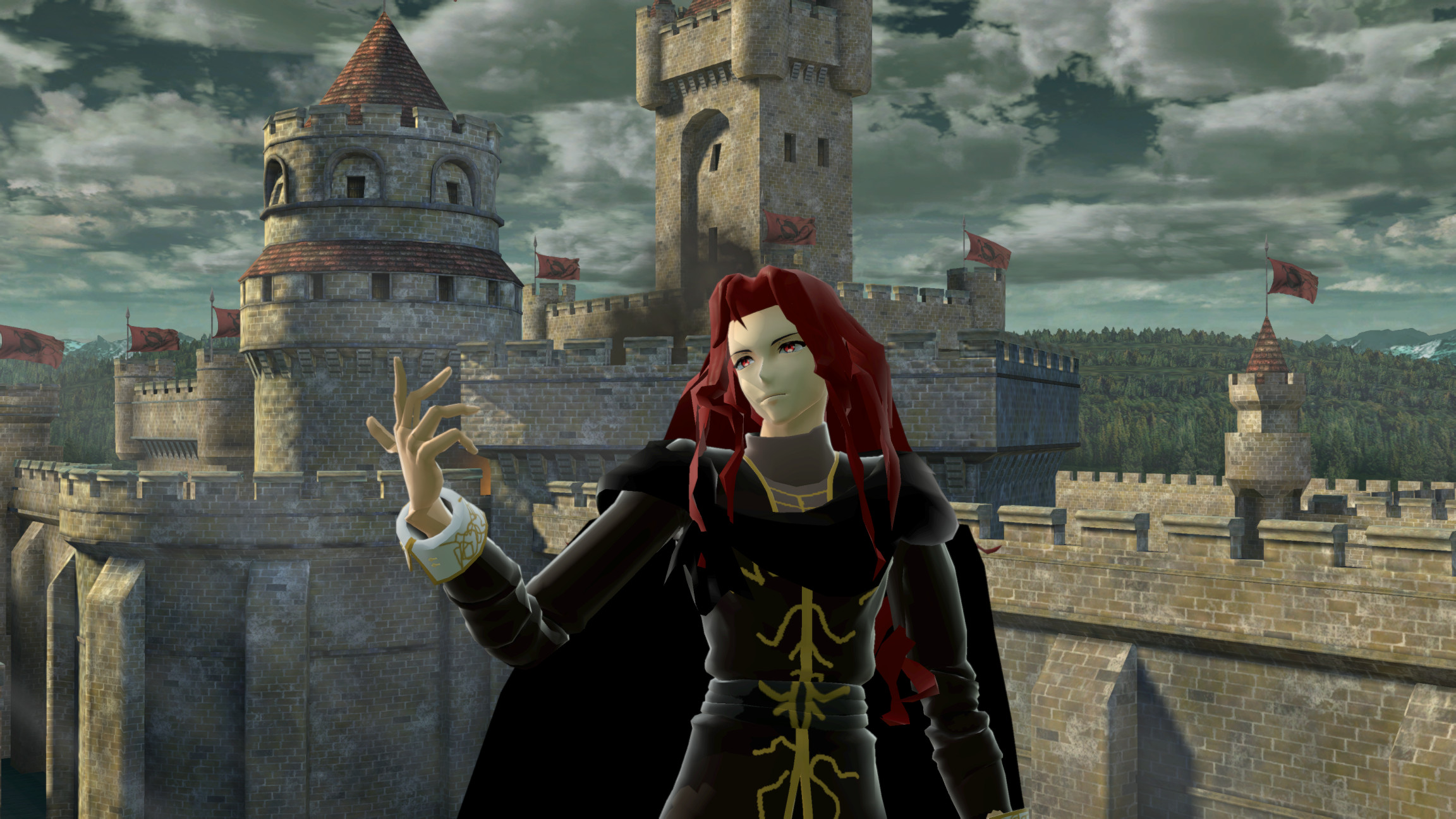 Arvis (Fire Emblem) over Sephiroth Mod for Super Smash Bros. Ultimate ...