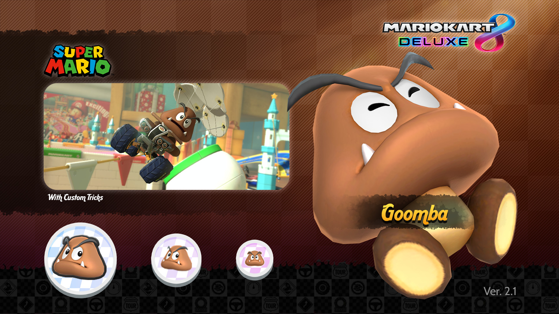 Goomba V2.1 (With Custom Animations) Mod for Mario Kart 8 Deluxe | MK8D ...