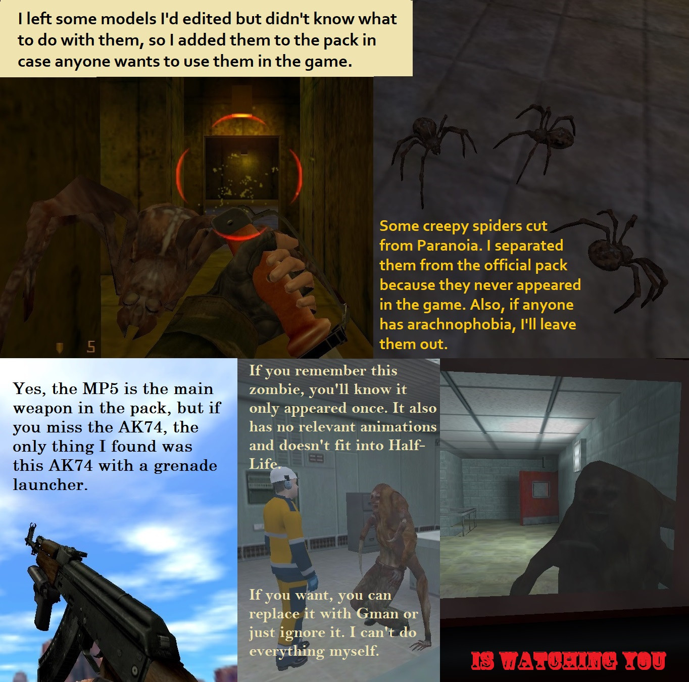 HL: Paranoia NPC Pack 2.0 Mod for Half-Life | HL Mods