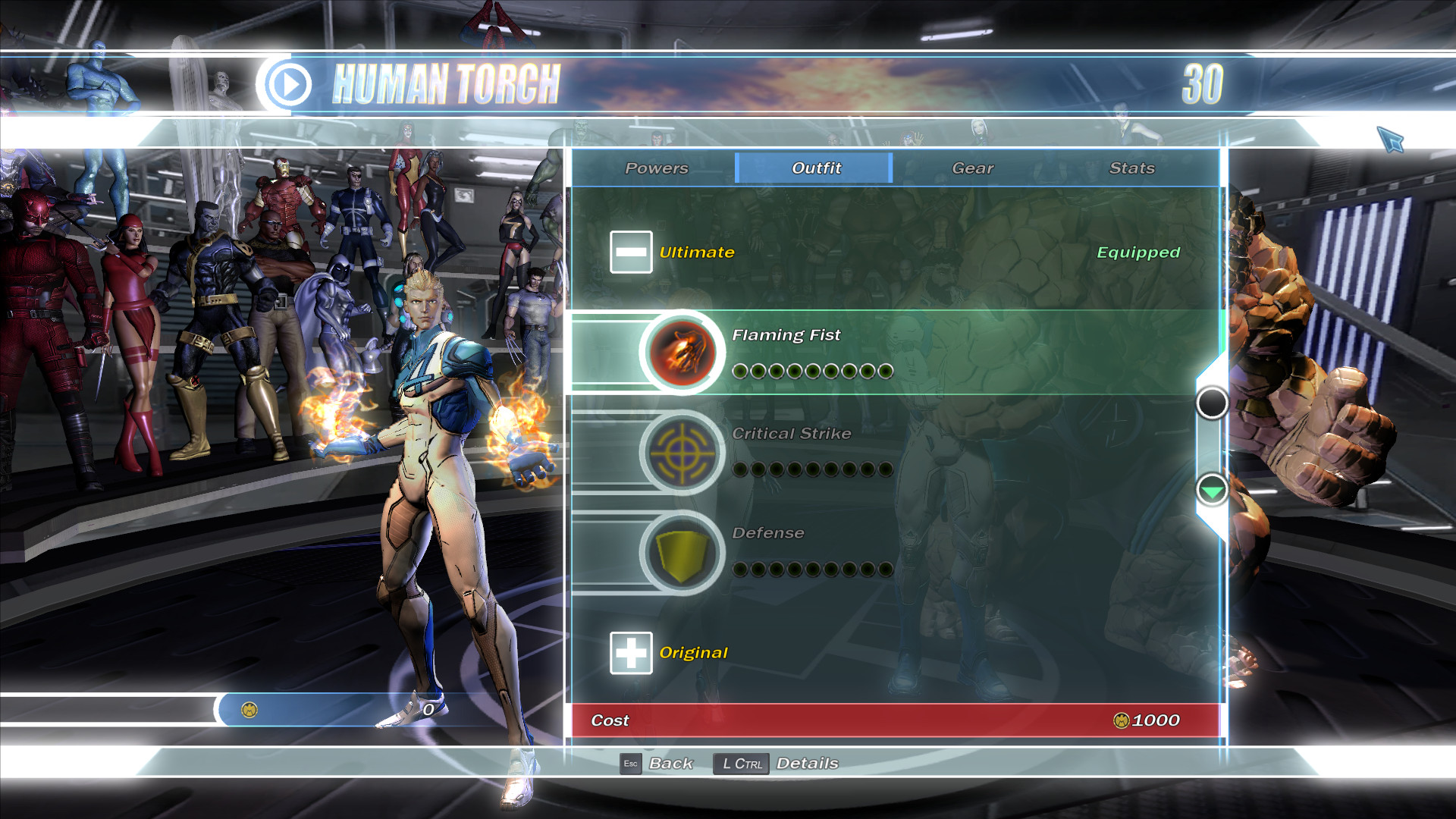Marvel RIVALS Human Torch Default Mod for Marvel: Ultimate Alliance ...