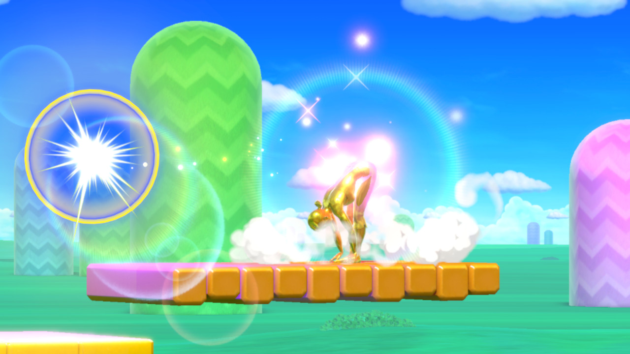 Wii Fit Blue and Yellow effects Mod for Super Smash Bros. Ultimate ...