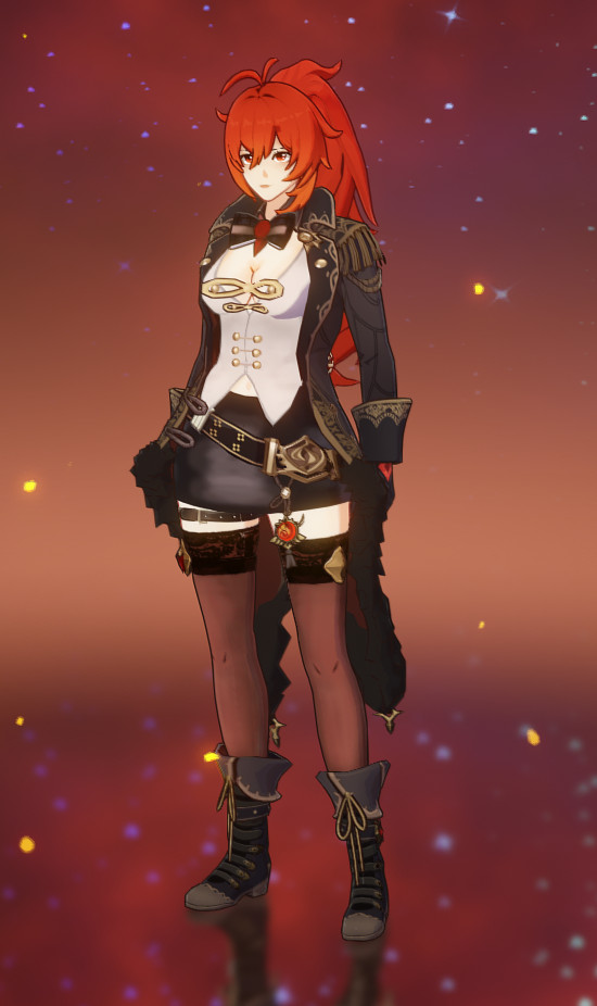 Femme Diluc! Mod for Genshin Impact | GI Mods