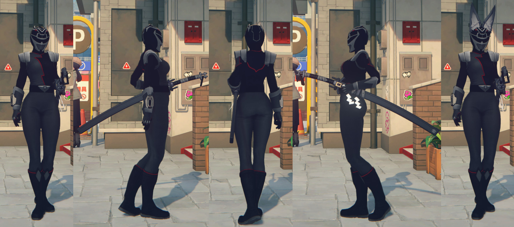 HyperForce Black Ranger Miyabi Mod for Zenless Zone Zero | ZZZ Mods