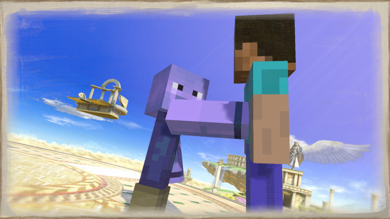 Evident over Steve (c02) Mod for Super Smash Bros. Ultimate | SSBU Mods