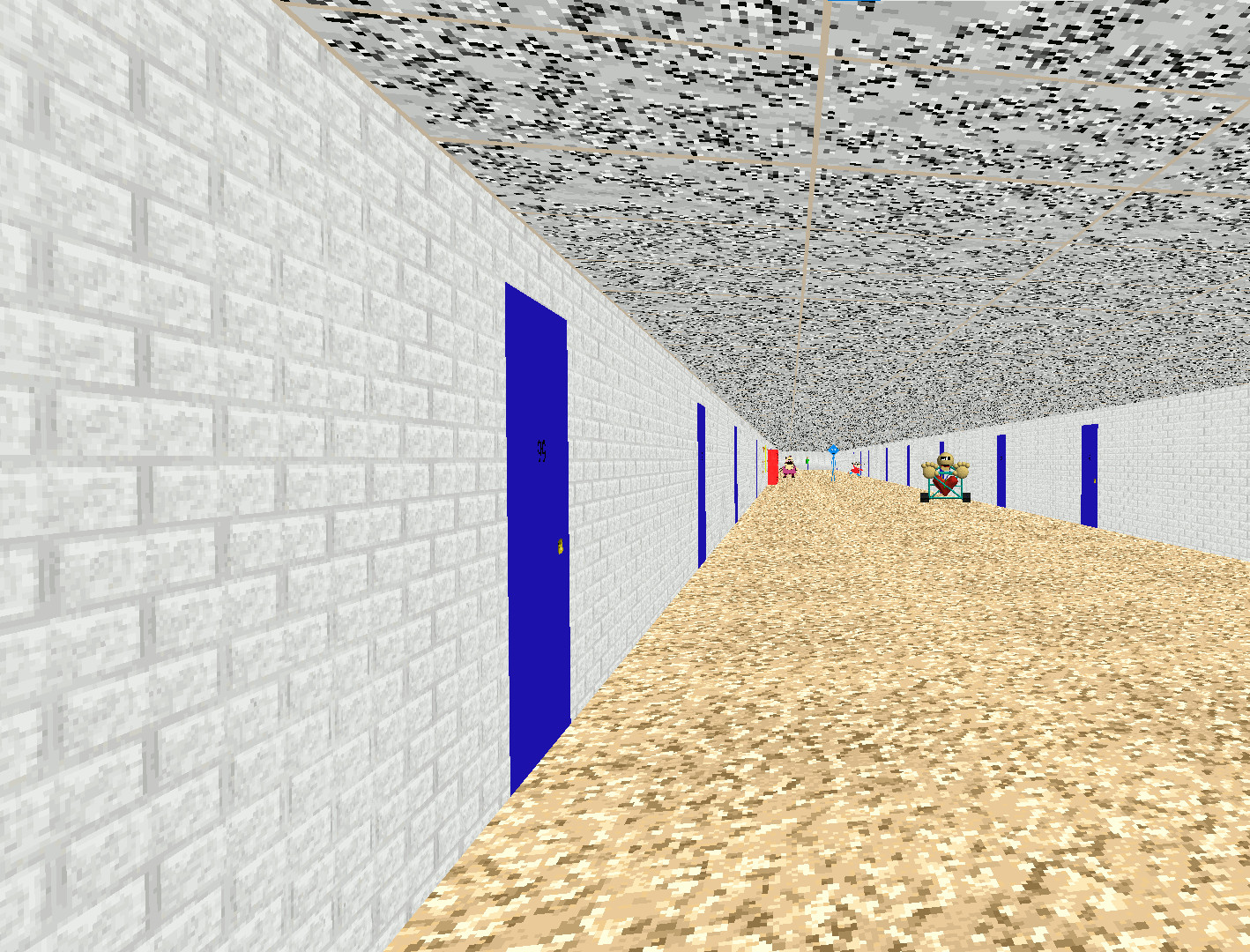 (0.10.X) Death Corridor Mod for Baldi's Basics | Baldi Mods