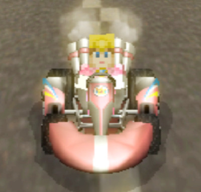 Minecraft Peach Skin Mod for Mario Kart Wii | MKWii Mods