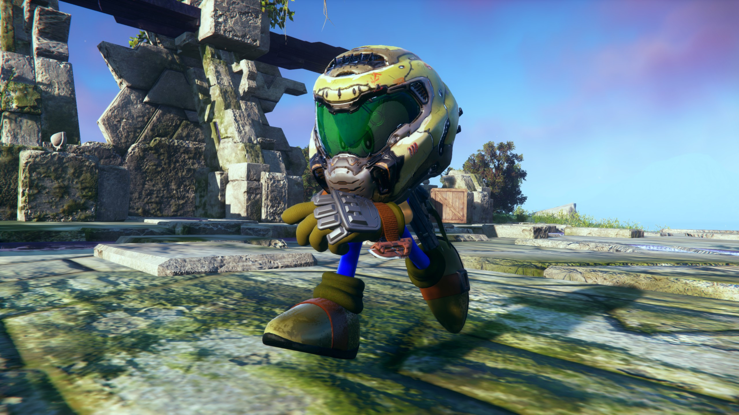 The DOOM Hedgehog Mod for Sonic Frontiers | Frontiers Mods