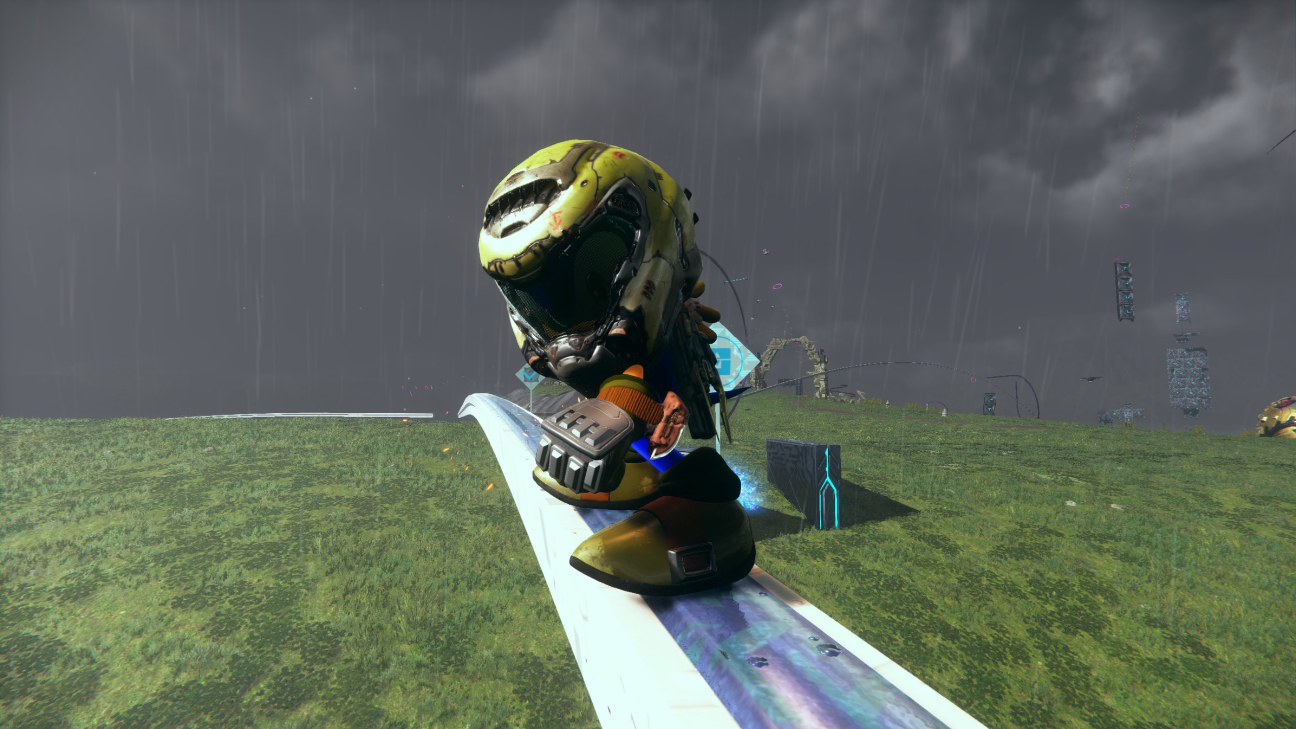 The DOOM Hedgehog Mod for Sonic Frontiers | Frontiers Mods