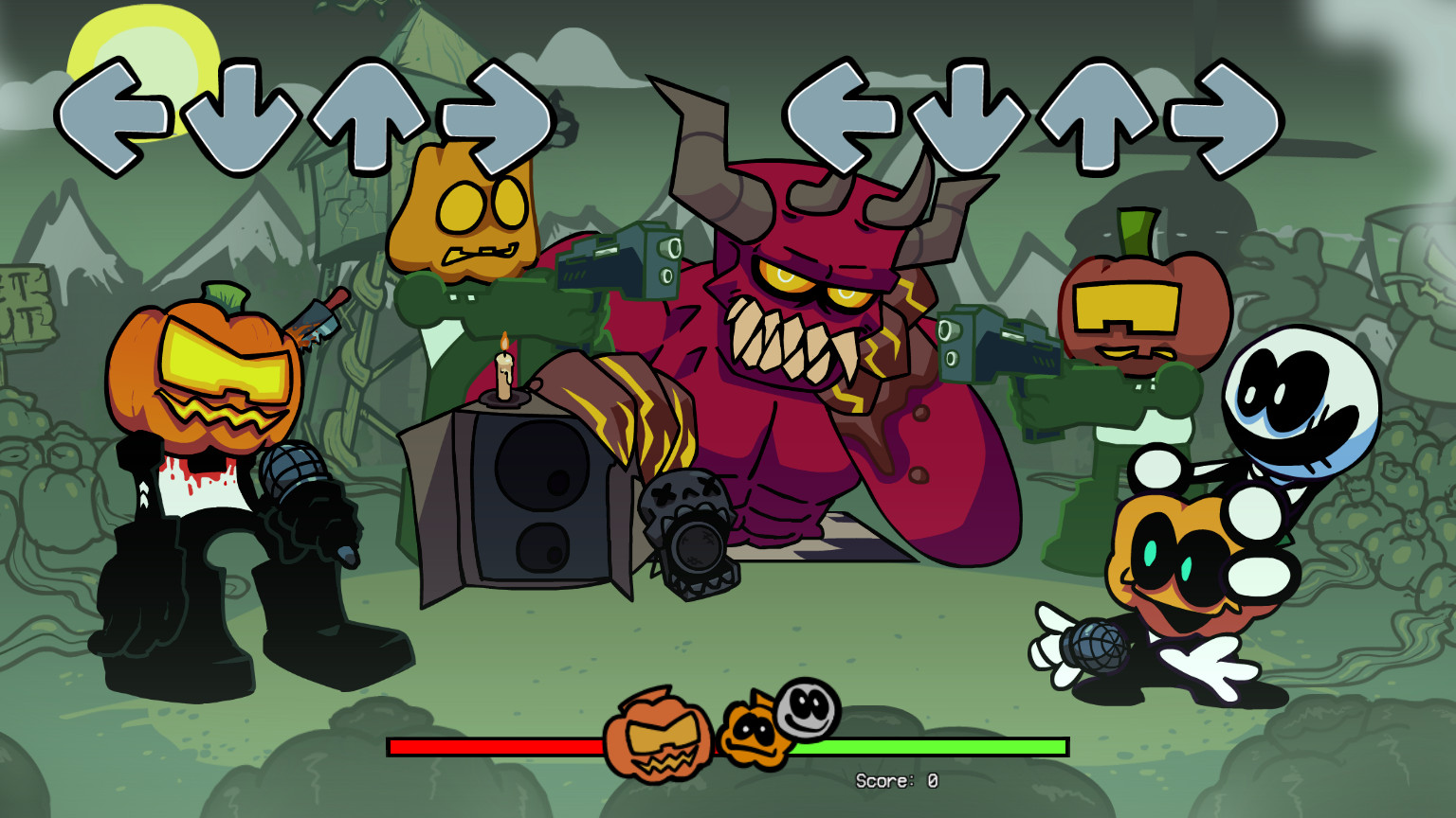 FNF: SPOOKY MIX Mod for Friday Night Funkin' | FNF Mods