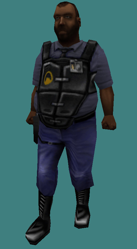 Otis the infected unique face Mod for Half-Life | HL Mods
